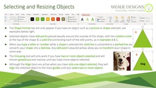 Working with objects in PowerPoint.pptx