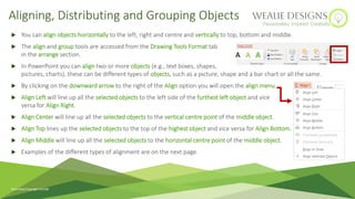 Working with objects in PowerPoint.pptx