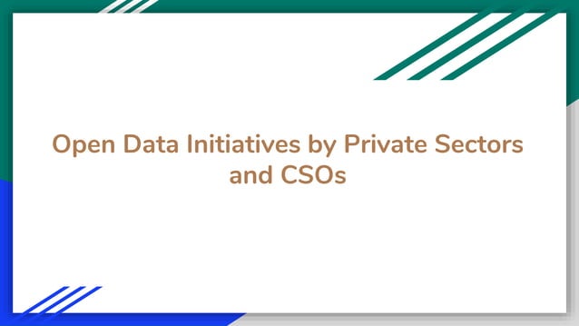 Working with Open Data in Nepal | Open Data Awareness Program | PPT