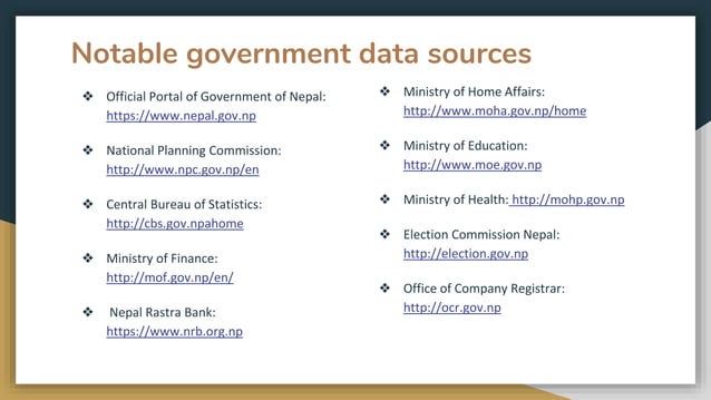 Working with Open Data in Nepal | Open Data Awareness Program | PPT