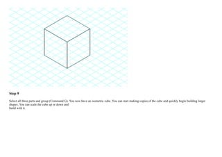 Working with orthographic projections and basic isometrics | PDF