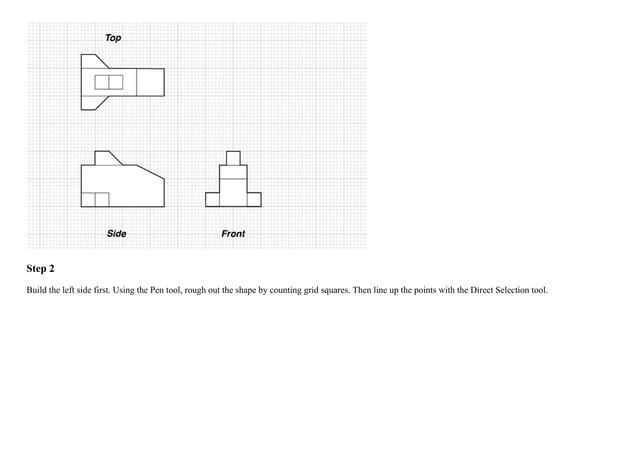 Working with orthographic projections and basic isometrics | PDF | 3-D Graphics | Computer ...