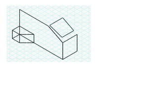 Working with orthographic projections and basic isometrics | PDF
