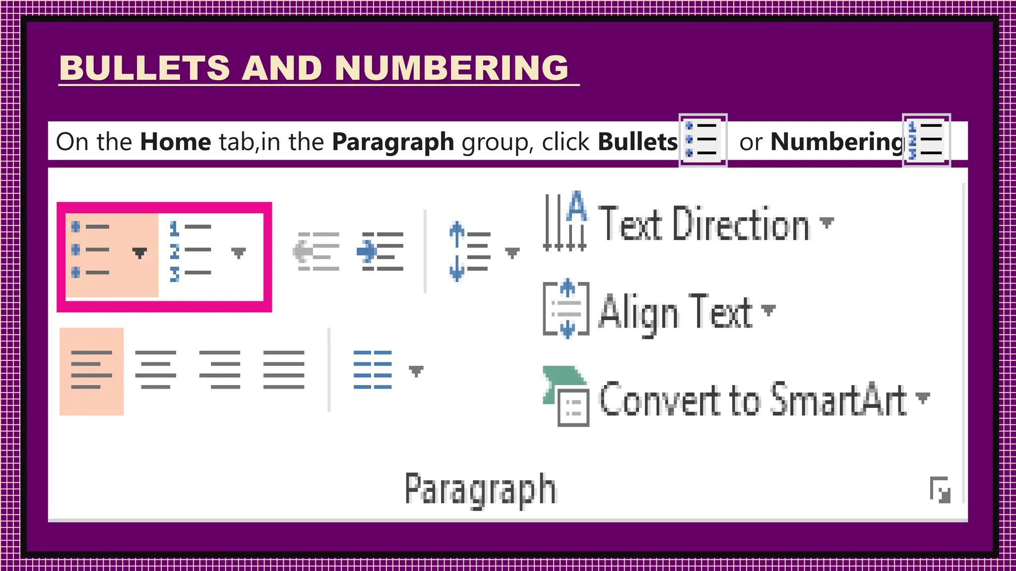 WORKING WITH PARAGRAPHS FORMATTING TECHNIQUES.pptx