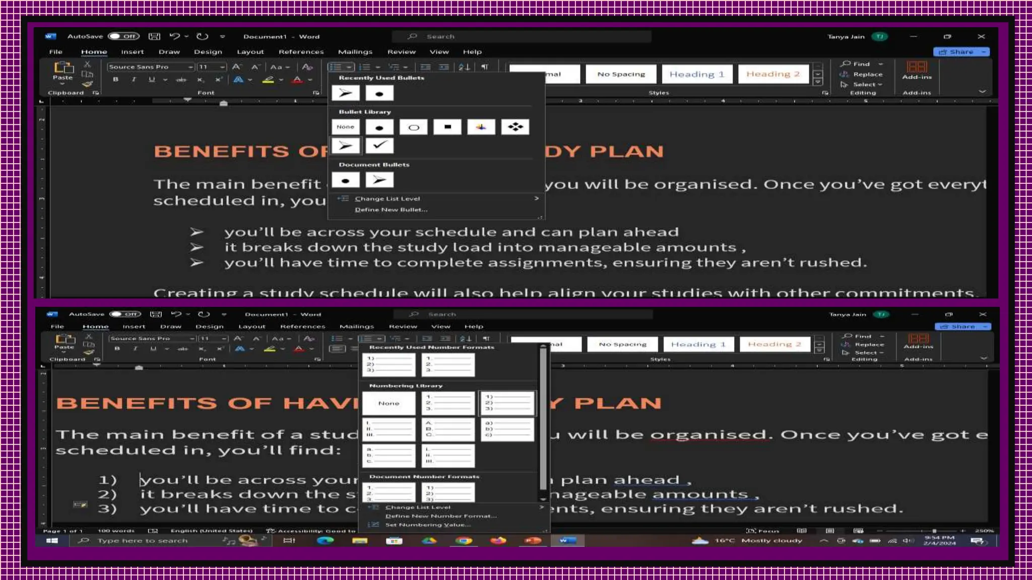 WORKING WITH PARAGRAPHS FORMATTING TECHNIQUES.pptx