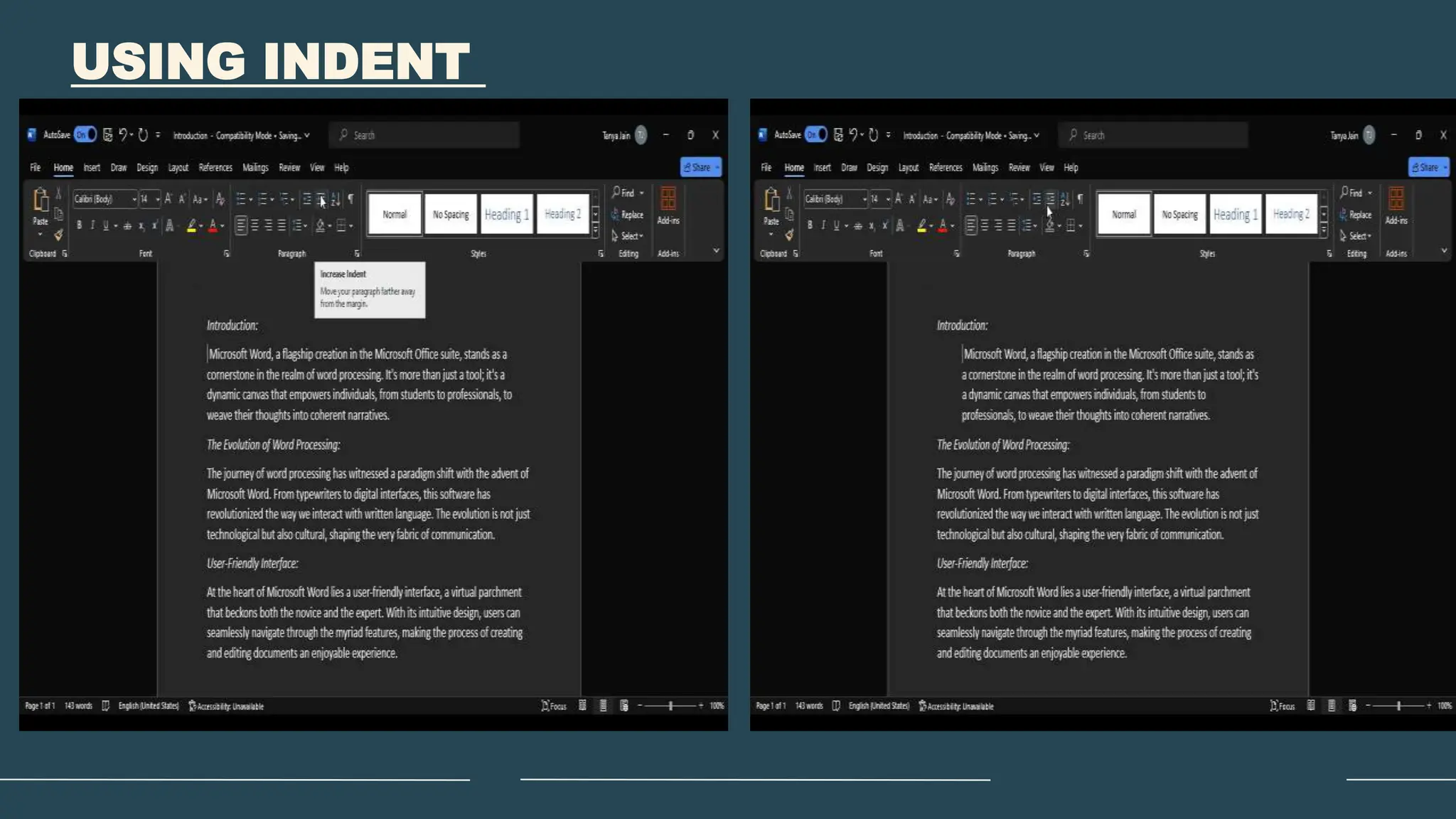 WORKING WITH PARAGRAPHS FORMATTING TECHNIQUES.pptx