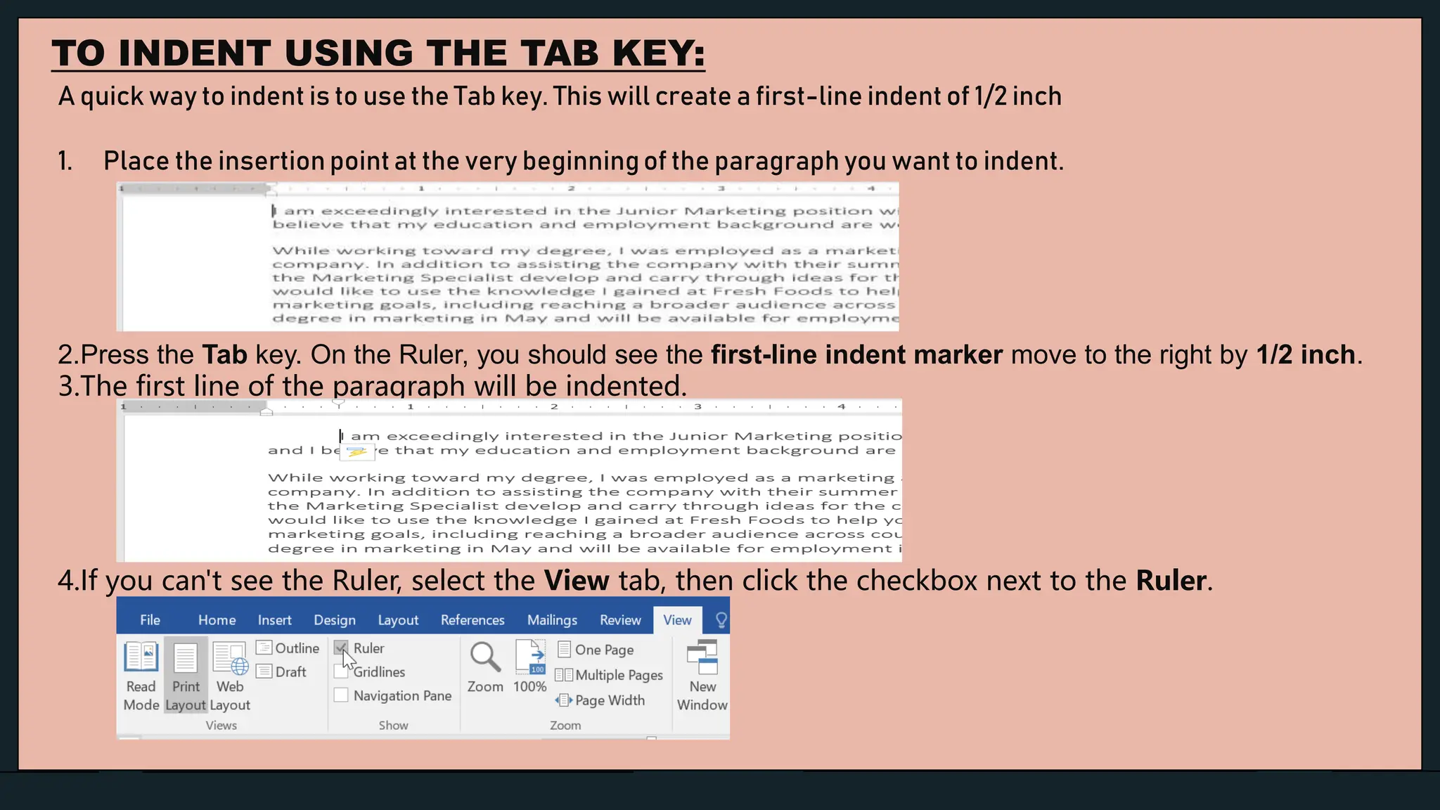 WORKING WITH PARAGRAPHS FORMATTING TECHNIQUES.pptx