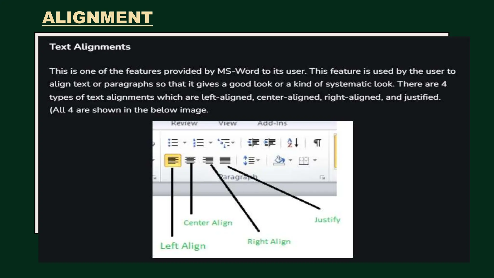 WORKING WITH PARAGRAPHS FORMATTING TECHNIQUES.pptx