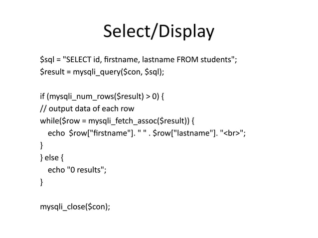 Basics of Working with PHP and MySQL.pptx