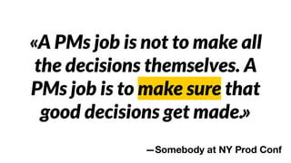 Working with Product Managers | PPT