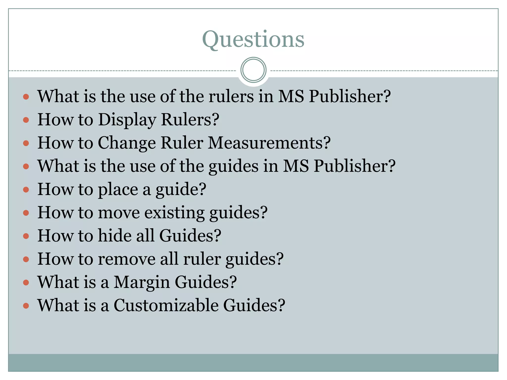 Working with rulers & guides | PPTX