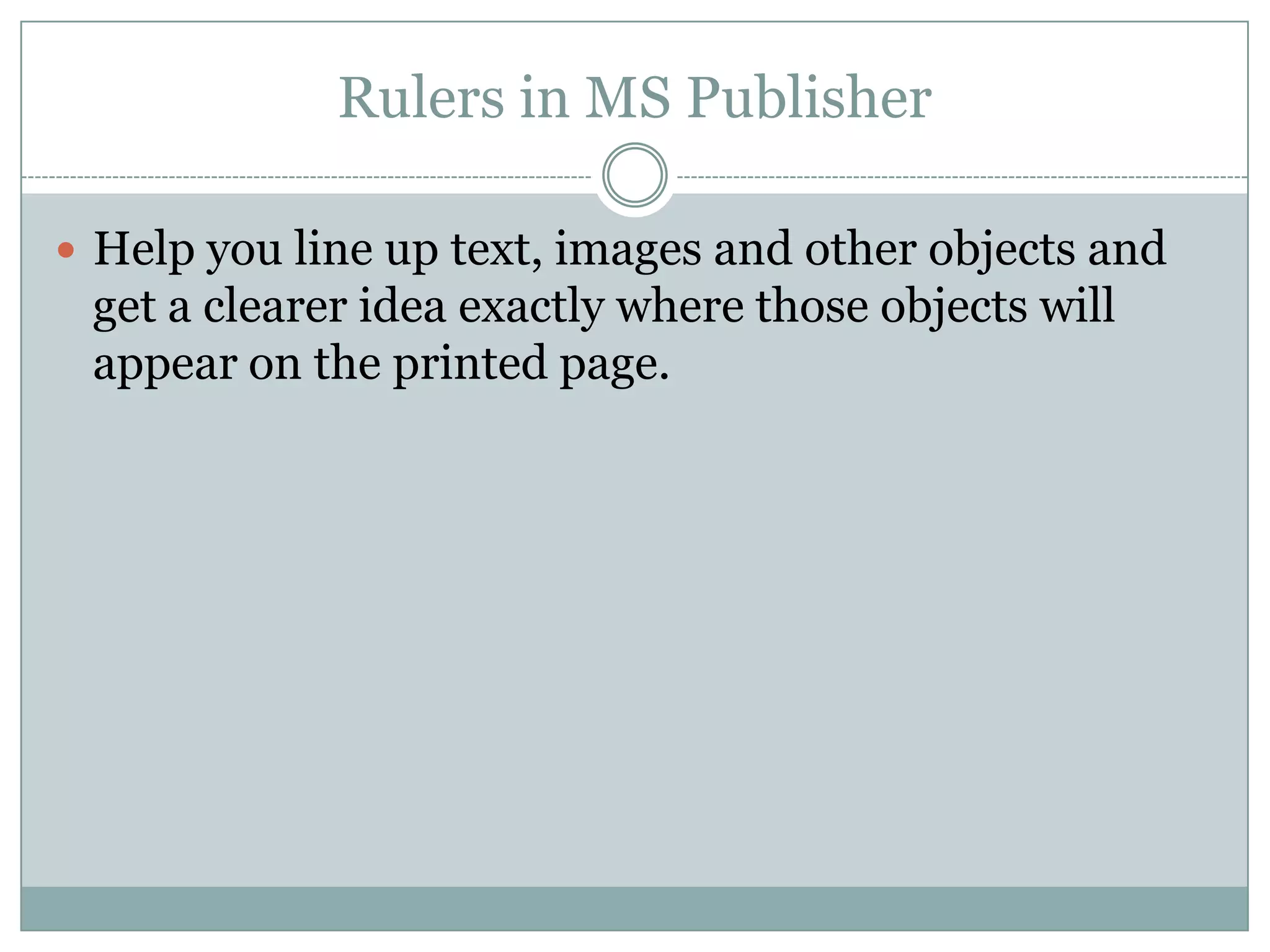 Working with rulers & guides | PPTX