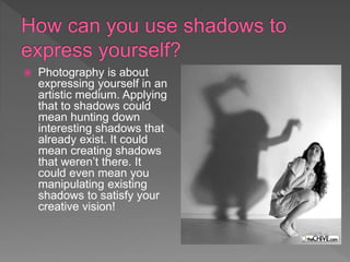 Working with shadows | PPT