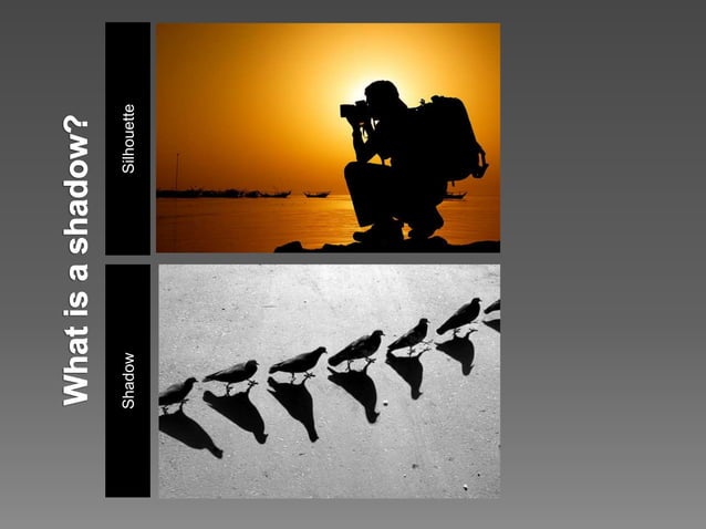 Working with shadows | PPT