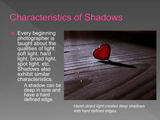 Working with shadows | PPT | Free Download