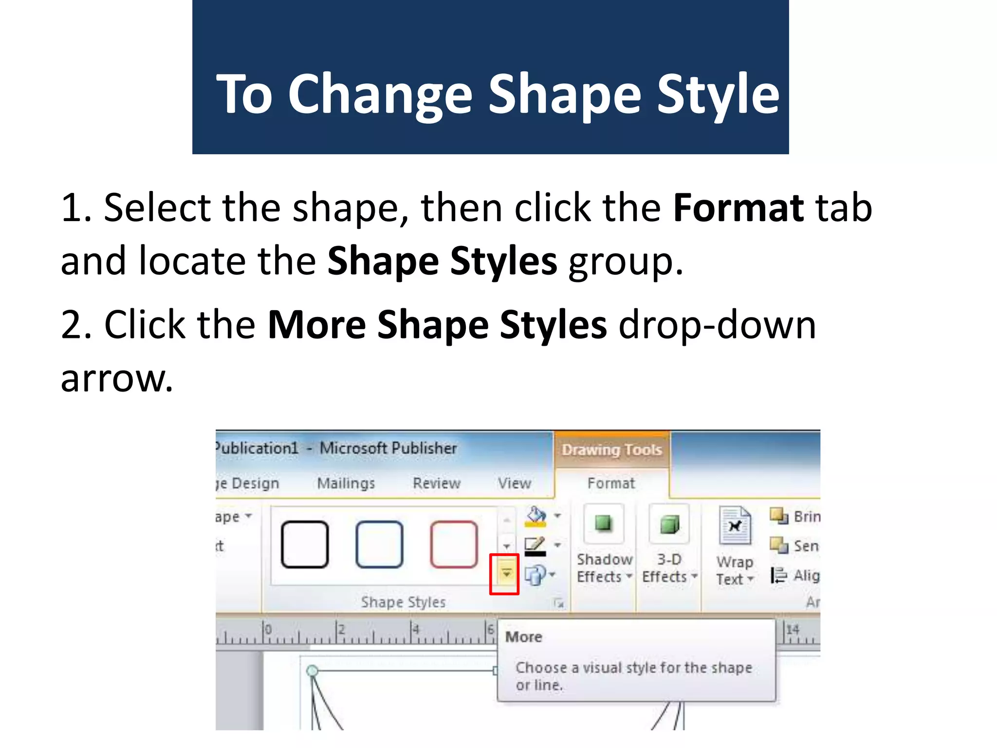 Working with shapes and objects | PPTX