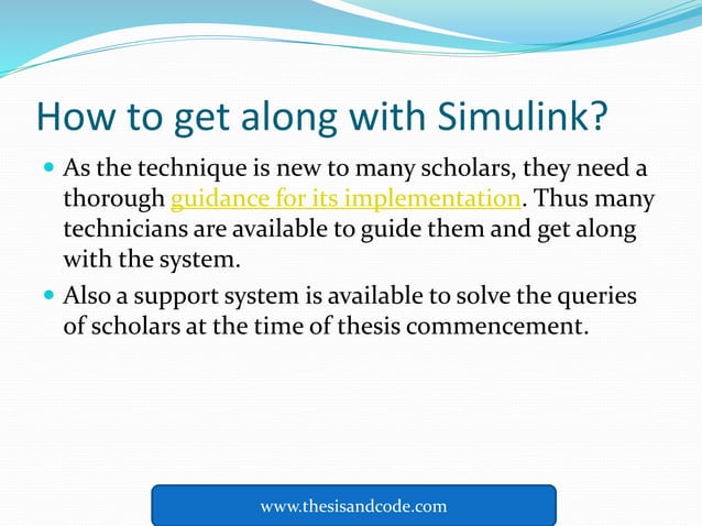 Working with Simulink | PPT