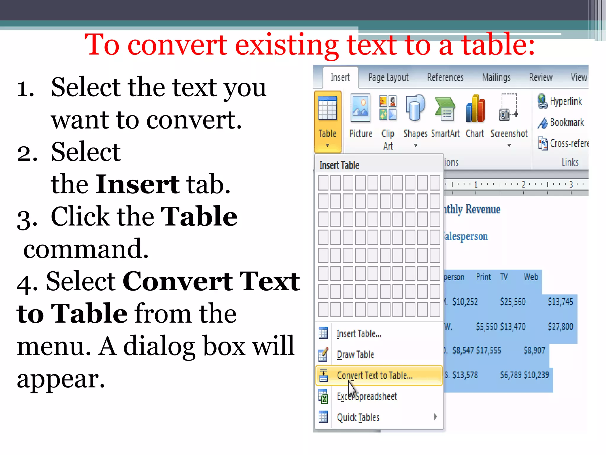 Working with Tables.pptx
