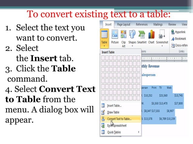 Working with Tables.pptx