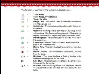 Table Formatting Toolbar - R.D.Sivakumar | PPTX