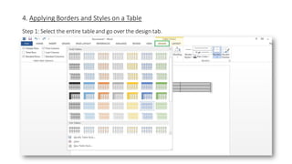 Working with Tables in MS Word Presentation.pdf