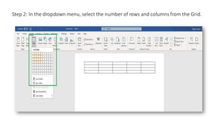 Working with Tables in MS Word Presentation.pdf
