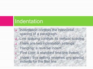 Working with text | PPT