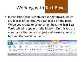 Working with text | PPTX