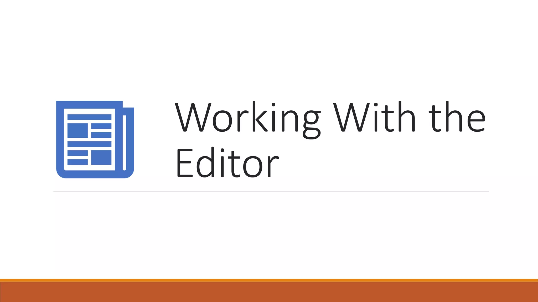 Working with the MarcEditor | PPTX