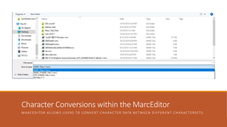 Working with the MarcEditor | PPTX