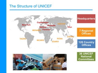 Working with UNICEF | PPTX