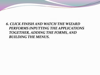 Working with visual basic applications | PPTX