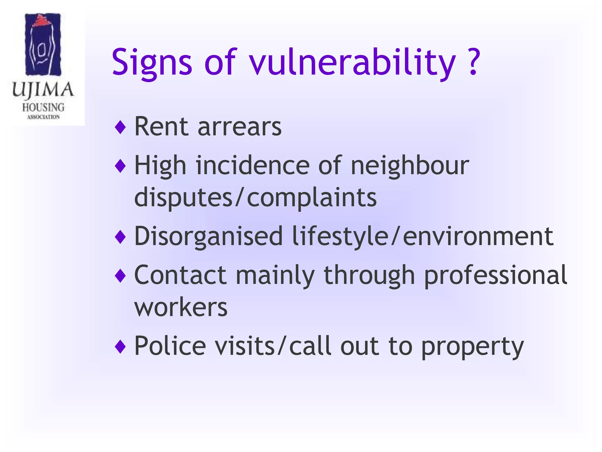 Working with vulnerable people | PPT