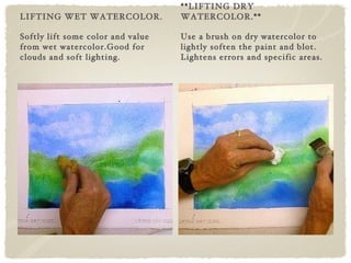 Working with watercolor | PPT