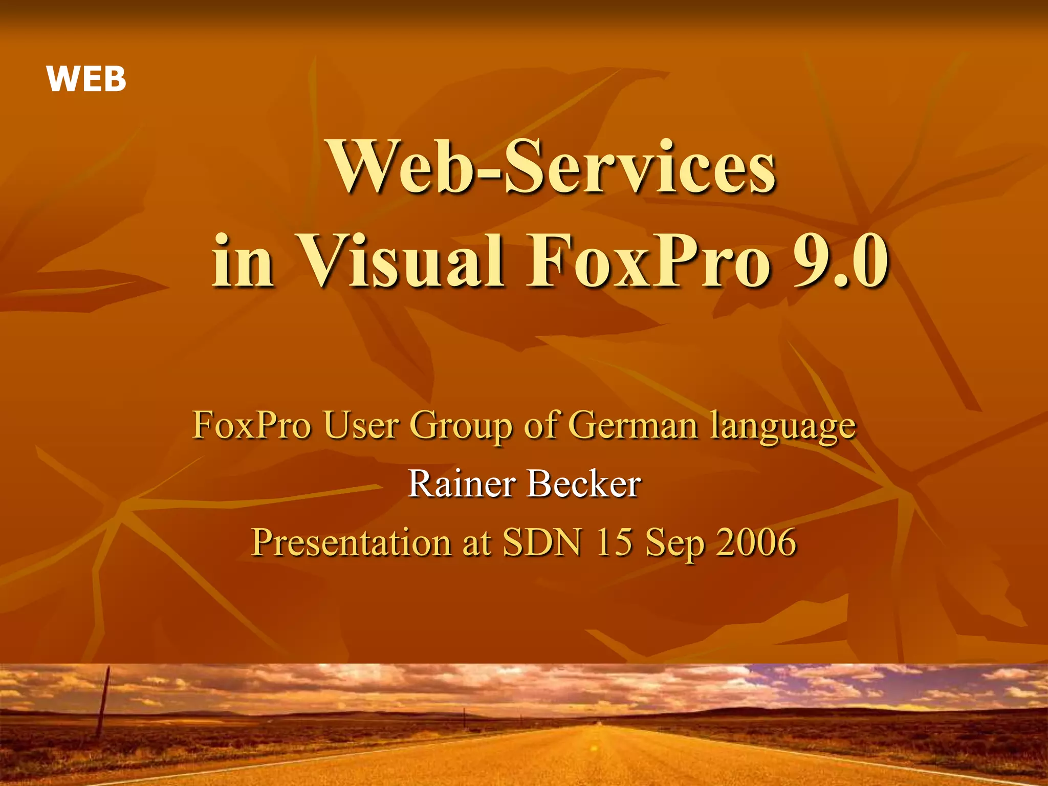 Working With Webservices Ppt