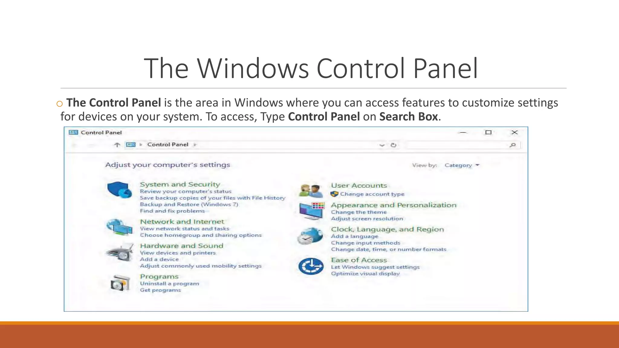 Working_with_Windows_Operating_System.pptx | Operating Systems ...