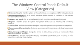 Working_with_Windows_Operating_System.pptx | Operating Systems ...