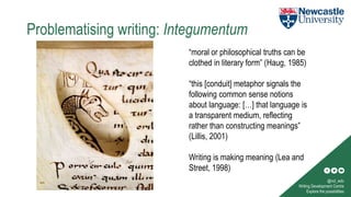 Working with writing in LD | PPTX