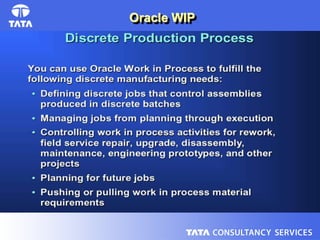 Oracle 11i Work In Process Training Presentation.ppt