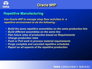 Oracle 11i Work In Process Training Presentation.ppt