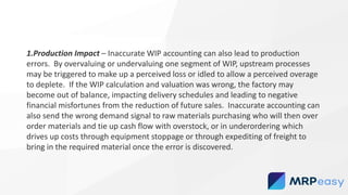 Work in process inventory accounting | PDF