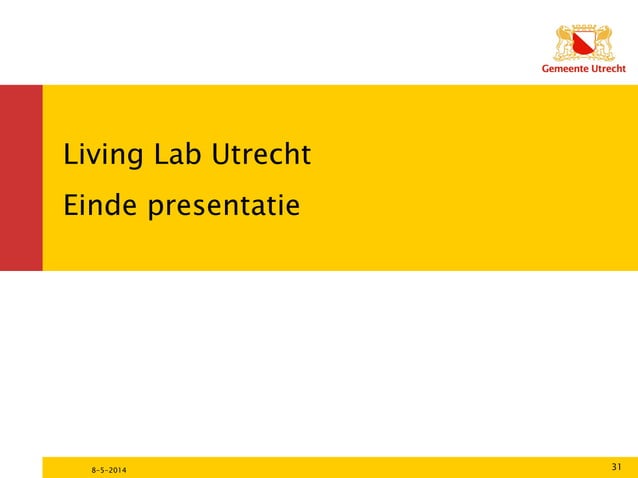 Workinprogress living lab utrecht | PDF