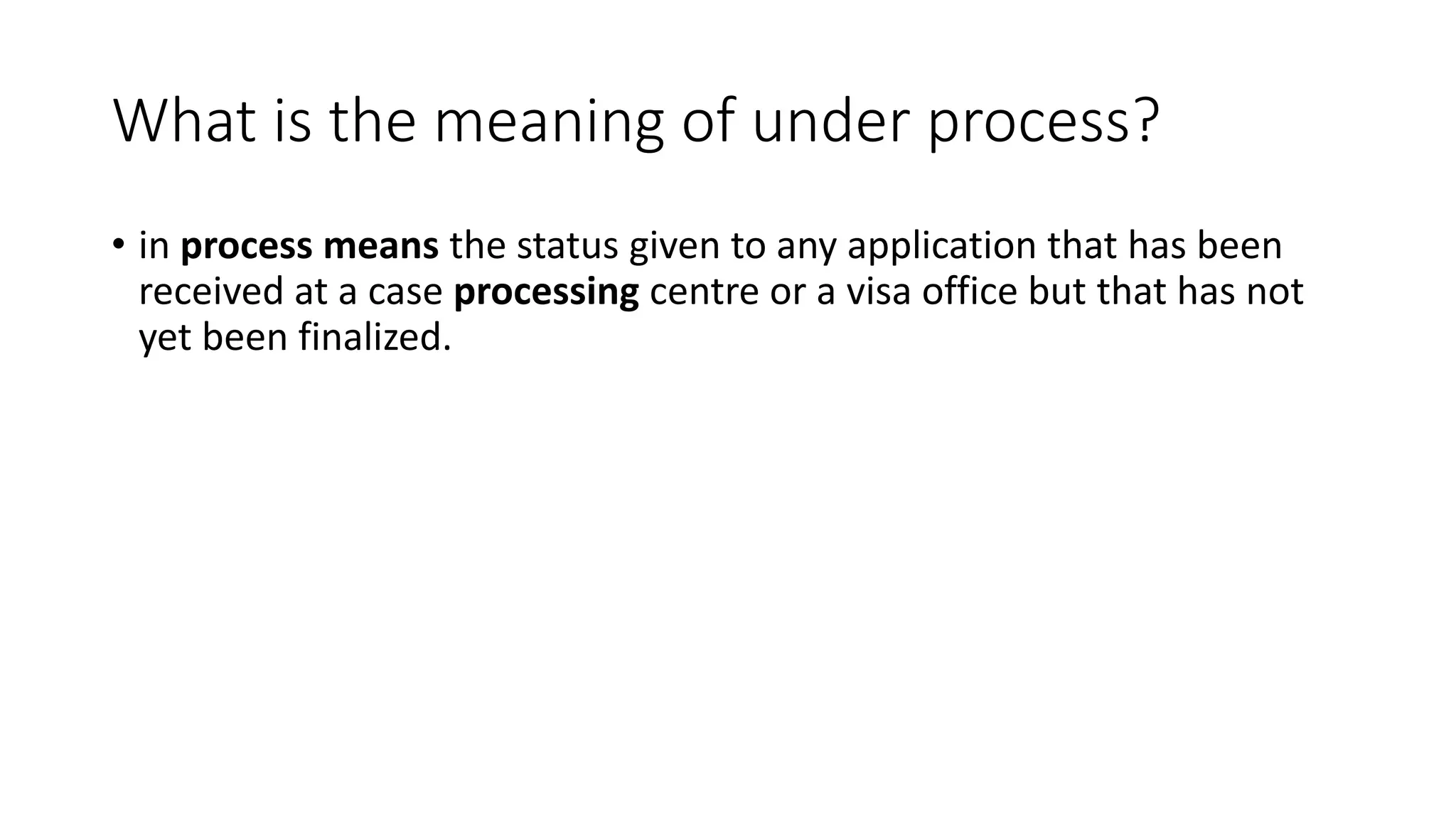 Work in progress (wip | PPTX