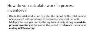 Work in progress (wip | PPTX