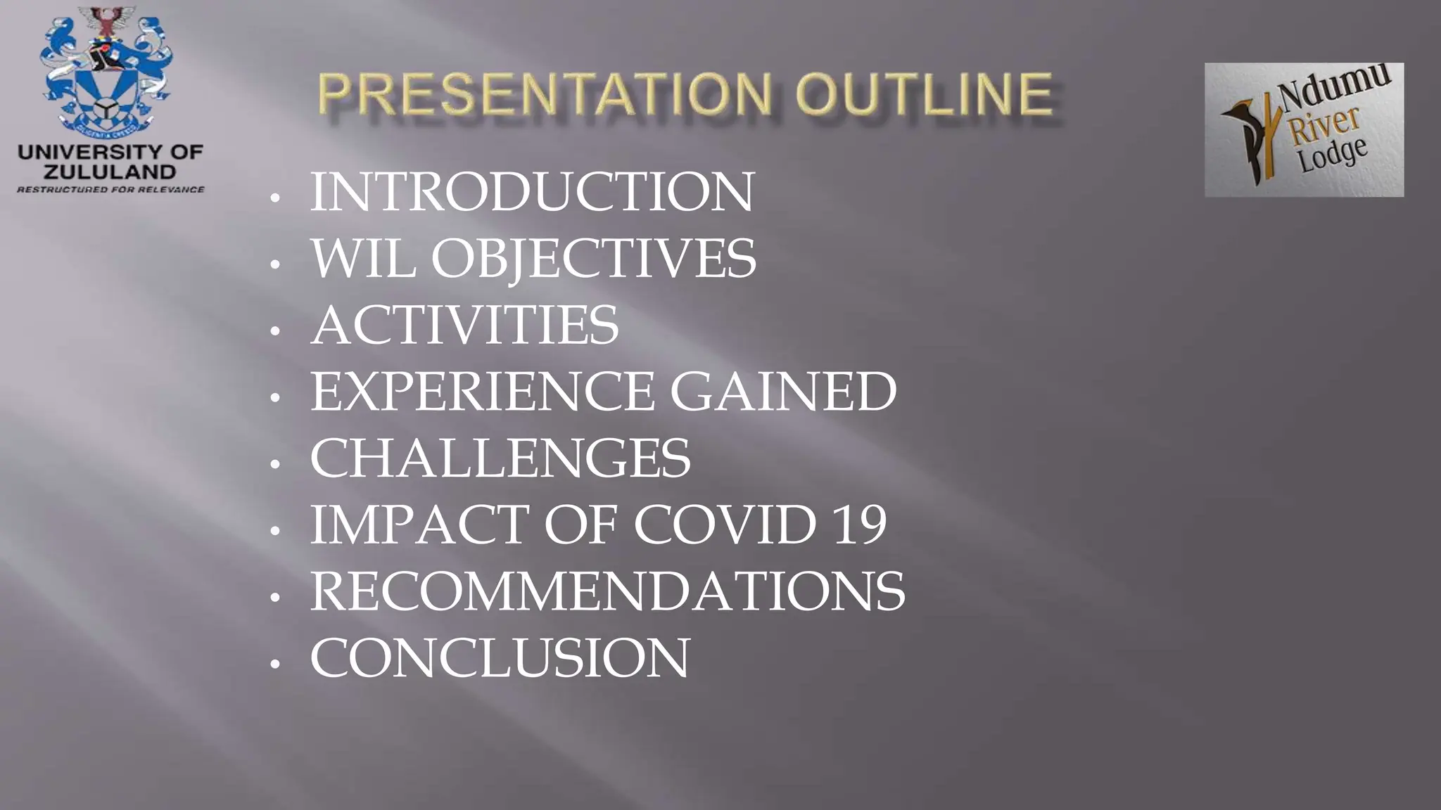 WORK INTEGRATED LEARNING EXPERIENCE UNDERTAKEN AT.pptx