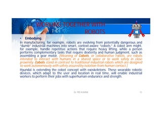 WORK IN THE AUTOMATION AGE : HR ROLL | PPT