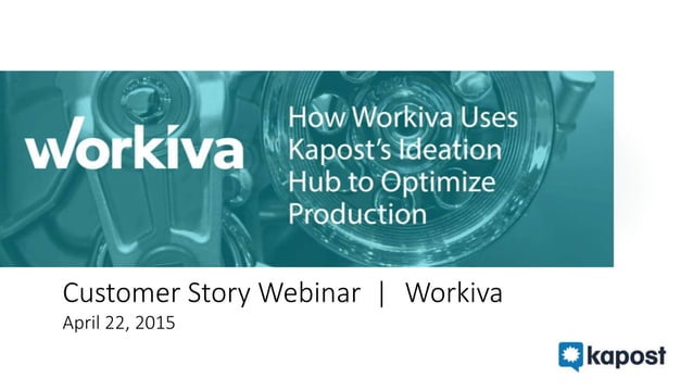 Workiva Ideation Presentation | PPTX