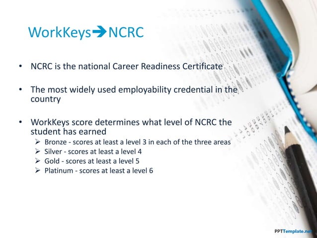 ACT WorkKeys Testing: Not just another test! | PPTX | Standardized ...