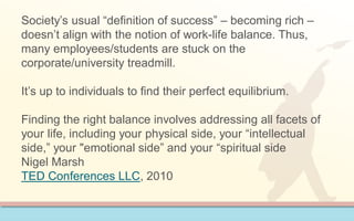 Work life balance for Graduate Students | PDF