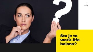 Work life balance.pptx ravnoteza .balans | PPT